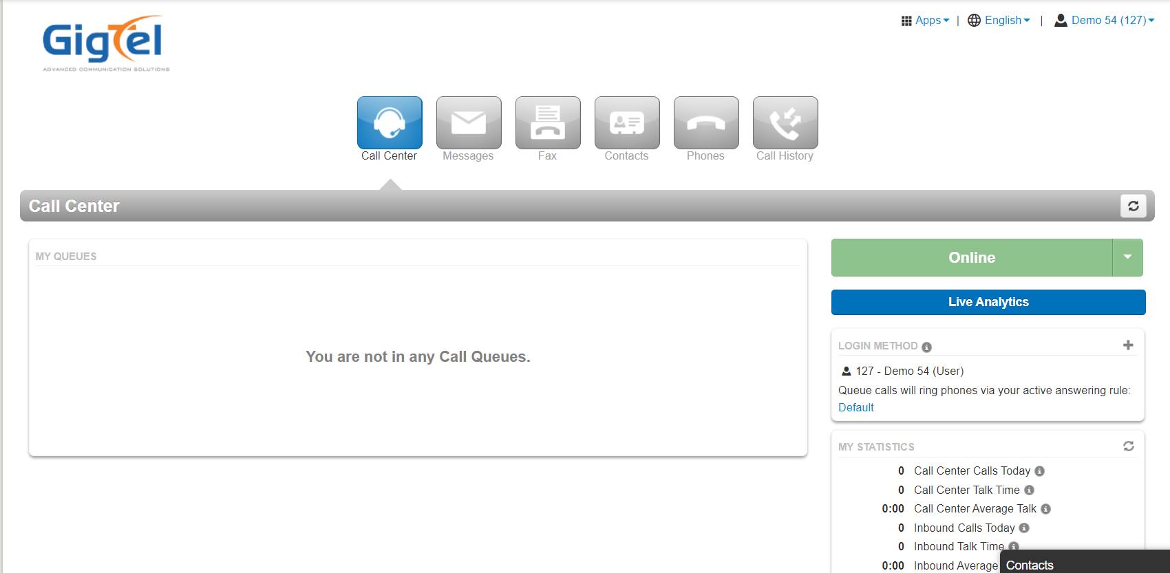 Call Center Agent Login Guide – GigTel Technical Support
