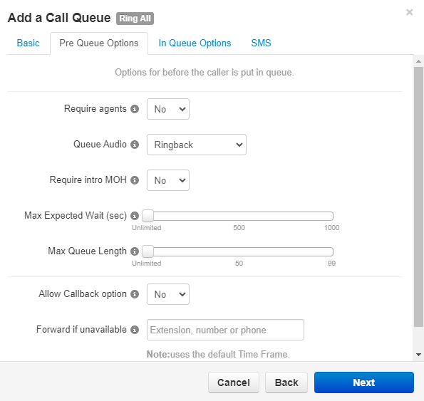 Create A Call Que – GigTel Technical Support