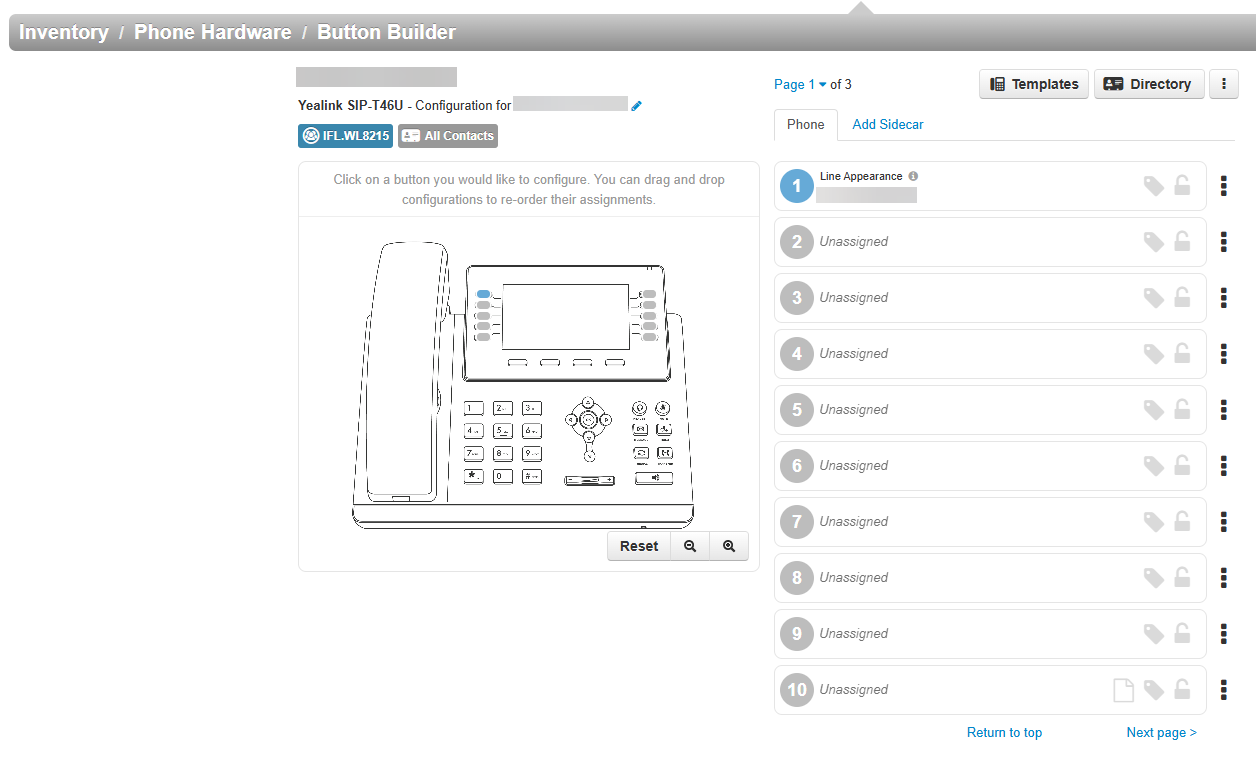 Button Builder – GigTel Technical Support